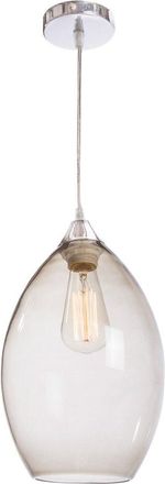 Lussiol Wilkinson Pendelleuchte, Rauchglas, 40 W, rauchfarben, &oslash; 20 x H 30 cm