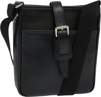 Burberry Pre-owned Cuir sacs-ports-paule - Femme - Pre-owned - Noir - Taille: ONE Size