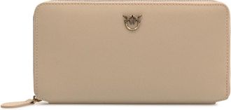 Pinko Pinko, Femme, Accessoires, Beige, Taille: ONE Size Portefeuille zipp&eacute;