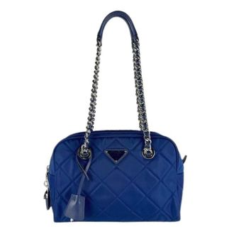 Prada Pre-owned Shoulder Bag - Femme - Pre-owned - Bleu - Taille: ONE Size