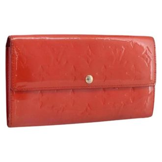Louis Vuitton Portefeuille Long Pre-owned - Femme - Pre-owned - Rouge - Taille: ONE Size