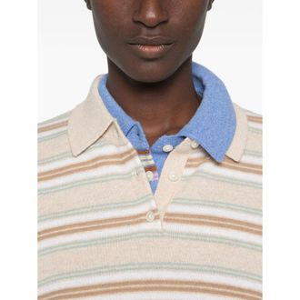 Guest In Residence Collegiate Polo - Beige