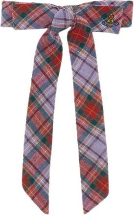 Vivienne Westwood Femme, Accessoires, Multicolore, Taille: ONE Size RTW Tartan Hair Clip