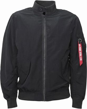 Alpha Industries Homme, Vestes, Noir, Taille: L Flying LW Bomber Jacket
