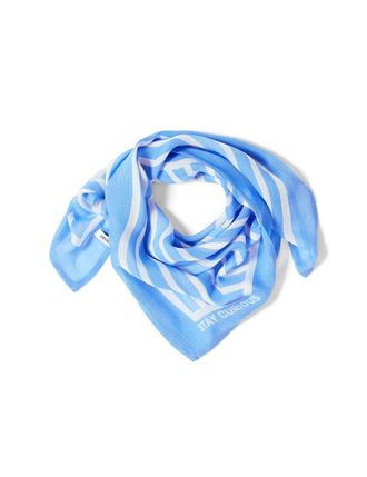 Cecil Gemustertes Bandana fountain blue A