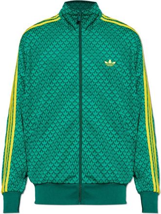 adidas Homme, Sweatshirts et sweats &agrave; capuche, Vert, Taille: S Firebird Loose Monogram Track Top
