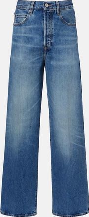 Frame Denim Wide-Leg Jeans The Collegiate