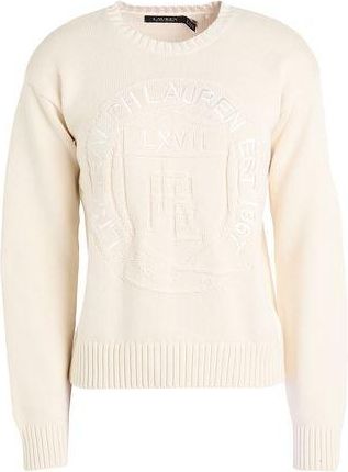 Ralph Lauren Logo-Crest Cotton Crewneck Sweater