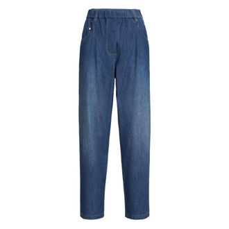 Brunello Cucinelli Femme, Jeans, Bleu, Taille: 38 FR Jeans droits