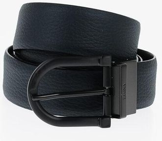 Ermenegildo Zegna Reversible Leather Belt 35mm size 110