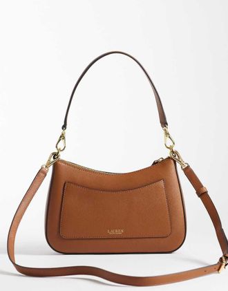 Ralph Lauren Danni - Schultertasche in Hellbraun