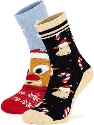 Jenny Fairy Lange Socken 4WB-005-AW24 (2-pack) Bunt