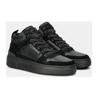 Bj&ouml;rn Borg Schwarzer Tennis Mid-Top Sneaker - - Shoes - Herren - Schwarzk - 41 EU