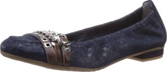 Maripé Maripe Damen 840674 Geschlossene Ballerinas, Blau (blau)