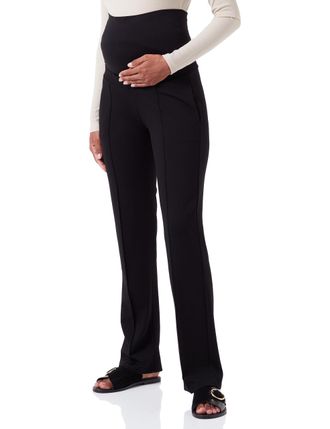 Noppies Damen Eili Straight Fit Pants OTB Hose, Black - P090, S EU