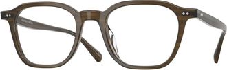 Oliver Peoples unisex, Accessoires, Vert, Taille: 50 MM Monture optique Arllett