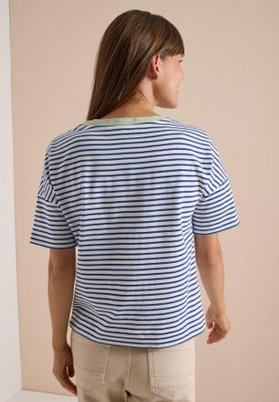 Cecil T-Shirt aus reiner Baumwolle