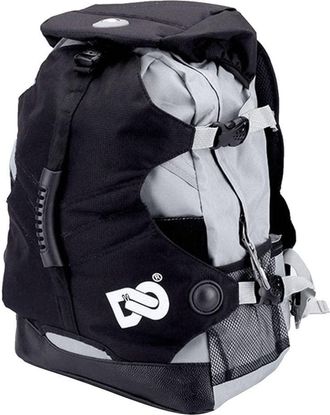 P Prettyia Sport Rucksack Aufbewahrungstasche für Rollschuhe und Inline Skates, 45 x 32 x 18 cm - Schwarz