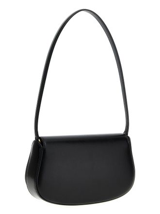 Saint Laurent Voltaire Leather Shoulder Bag - Black
