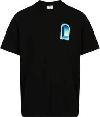 Casablanca T-shirt LArche coupe droite en coton