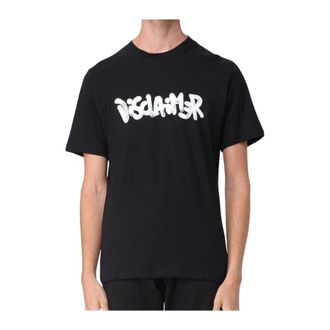 Disclaimer T-shirt maglia jersey 55123 - - Tops - Herren - Schwarzk - L