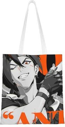 Generic 40.6 X 38.0 cm Canvas Totes Hand Shopping Bag With All Roles Print Zenless Zone Zero Impression For Daily Shopping Shoulder Bag