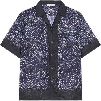 Dries Van Noten Chemise - Bleu