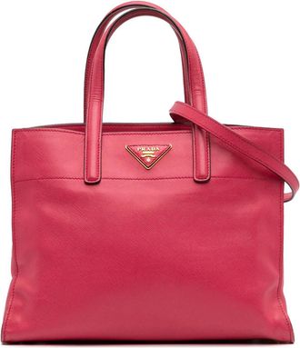 Prada Hobo Bags - Saffiano Soft Triple Pocket Tote - Gr. unisize - in Gold - für Damen