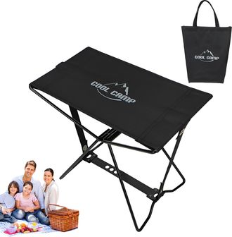 Generic Tragbarer Faltbarer Campinghocker | Sitz mit Tragetasche - Reisehocker Tragf&auml;higkeit bis 100 kg - F&uuml;r Outdoor-Sport Reisen Wandern Picknick