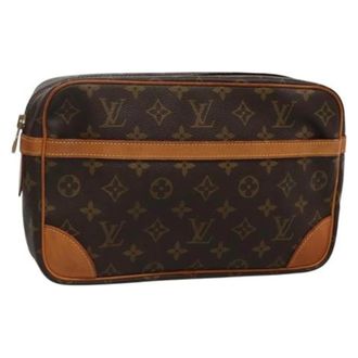 Louis Vuitton Pre-owned Canvas clutches - - Pre-owned - Damen - Braun - ONE SIZE