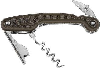 Pedrini Pedrini 7525 - 432 Messer Sommelier braun Korkenzieher Messer Sommelier, braun, Metall, Edelstahl, 95 mm, 20 mm, 255 mm