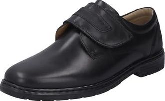 Josef Seibel Homme Chaussures Basses avec Velcro Alastair 02, Monsieur Chaussures Basses,Largeur K (Extra-Large),Semelle intérieure Amovible,Noir (Schwarz),40 EU /