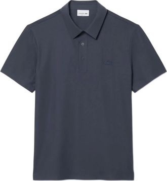 Lacoste Homme, Tops, Gris, Taille: XL Polo de ville coupe classique