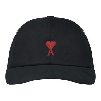 Ami unisex, Accessoires, Noir, Taille: ONE Size Quota Embroidery Cap