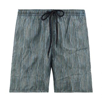 Drumohr Badeshorts mit Kordelzug - - Swimwear - Herren - Mehrfarbig - M
