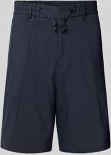 HUGO BOSS Regular Fit Leinenbermudas mit Eingrifftaschen Modell Peter