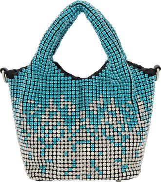 Mymo Handtasche Handtasche Frauen T&uuml;rkis Silber