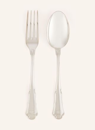 Dolce & Gabbana Dolce & Gabbana Casa Set: Servierl&ouml;ffel Und Serviergabel silber