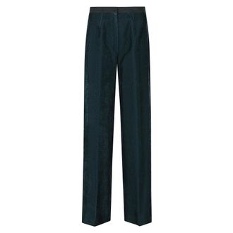 Forte_Forte Wide Hosen - - Trousers - Damen - Blau - M