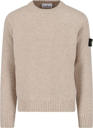 Stone Island Pullover Aus Wolle