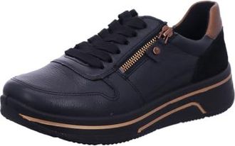 Ara Femme Sapporo Basket, Marrone Noir, 41.5 EU Large