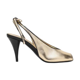 Miu Miu Damen, Schuhe, Gelb, 38 1/2 EUGr&ouml;&szlig;e