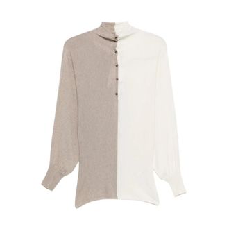 Jacquemus Le Polo Losange - - Knitwear - Damen - Beige - 2XS