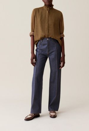 Claudie Pierlot Chemise fluide petits carreaux