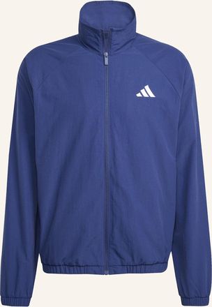 adidas Essential Windbreaker Mit Kleinem Logo blau