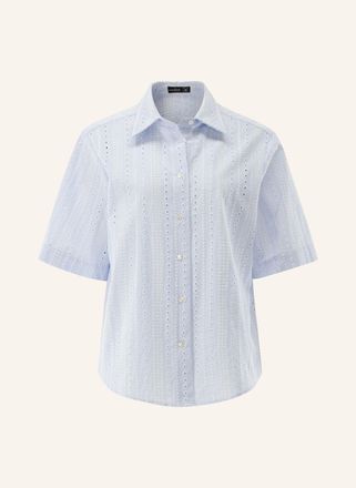 van Laack Van Laack Bluse Modern Fit blau