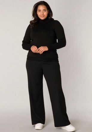 Base Level Curvy Rollkragenpullover Yuena Feiner Strickpullover mit Viskose / Gro&szlig;e Gr&ouml;&szlig;en