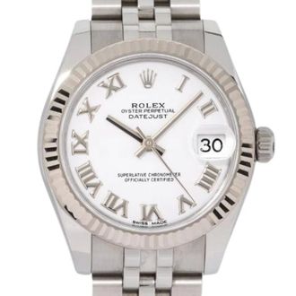 Rolex Pre-owned Datejust 31 - Femme - Pre-owned - Blanc - Taille: ONE Size
