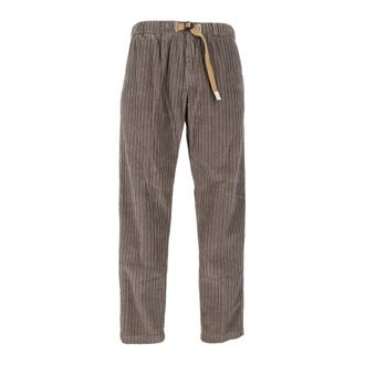 White Sand Pantalon en velours c&ocirc;tel&eacute; &agrave; rayures larges - Homme - Pantalons - Beige - Taille: XL