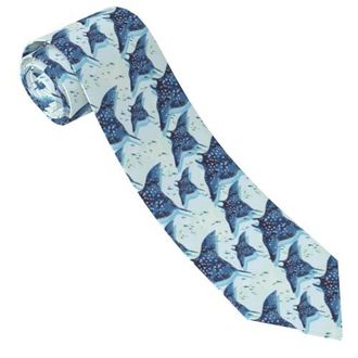 Generic Raie Bleue Froide Cravate Décontractée Cravates Polyvalente Cravate Homme Pour Accessoires Adultes Affaires